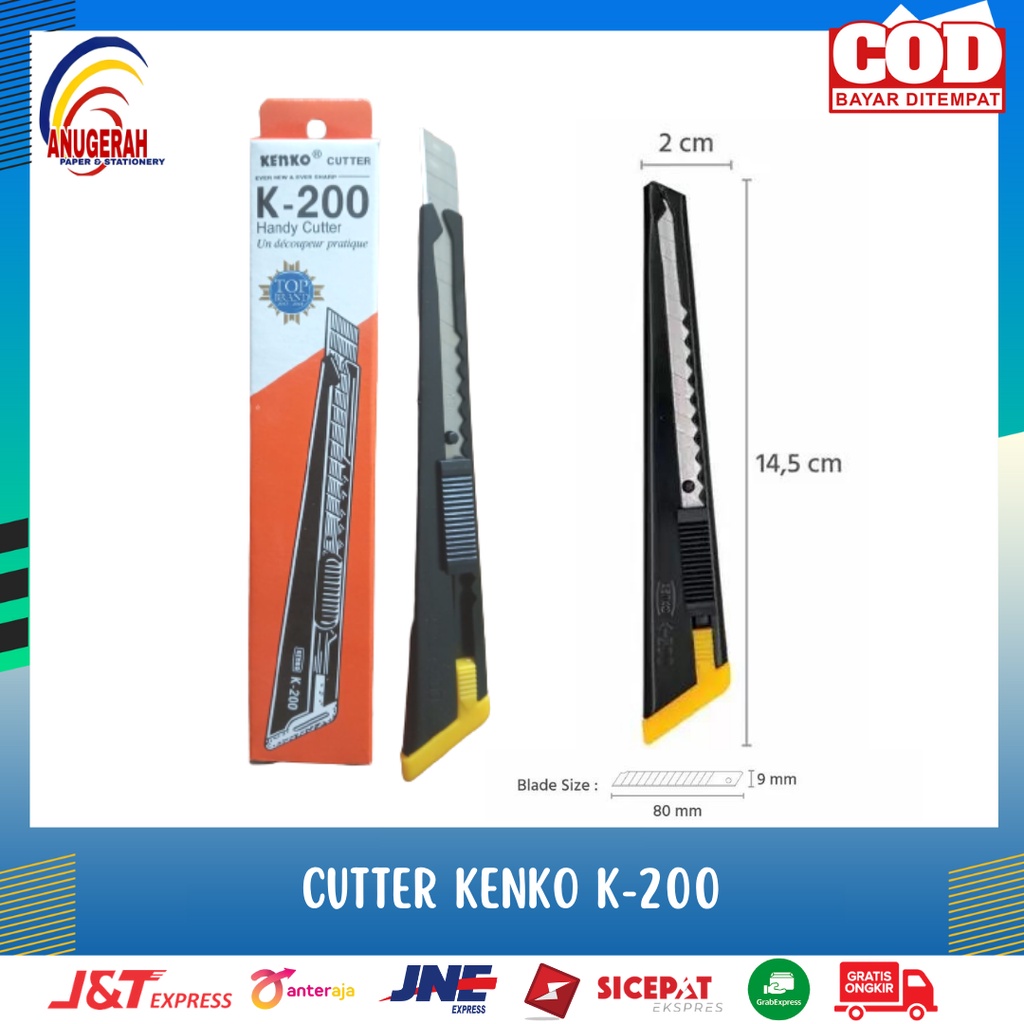 Jual CUTTER KENKO K-200 (PCS) | Shopee Indonesia