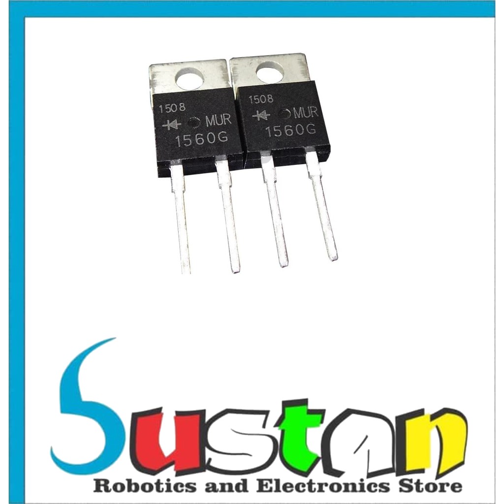 Jual MUR1560 MUR 1560 600V Ultra Fast Rectifier Recovery Diodes TO-022 ...