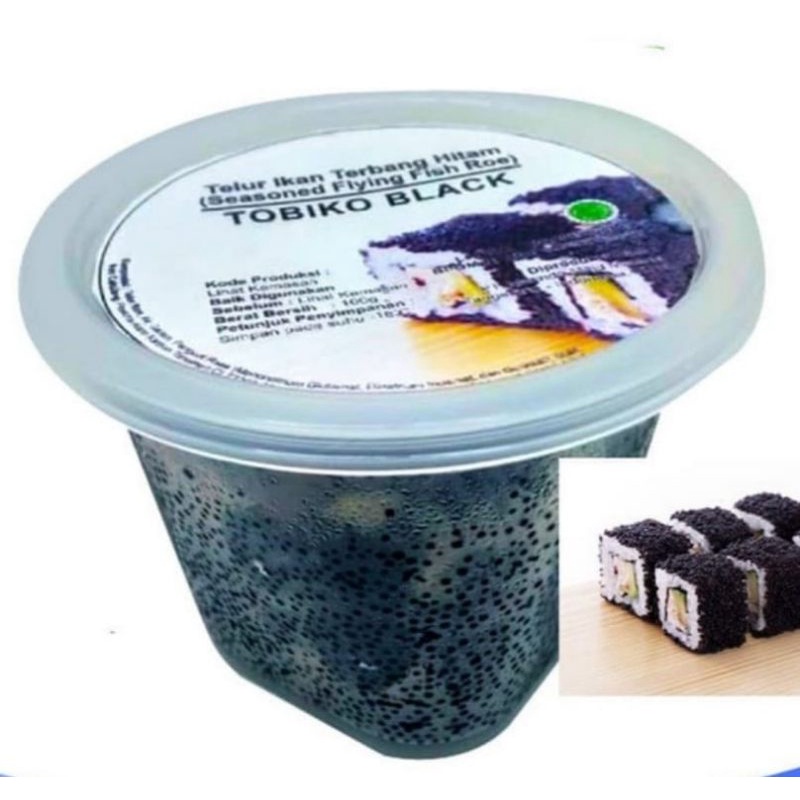 Jual Tobiko oren hijau hitam fish roe chuka idako wakame kurage telur ...