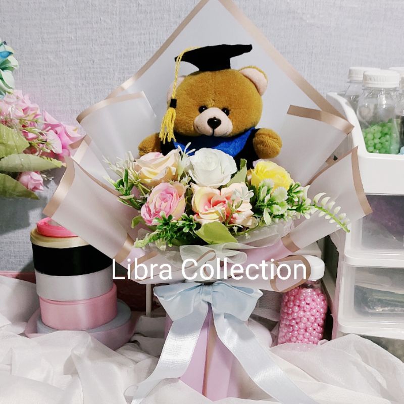 Jual BUCKET WISUDA BONEKA WISUDA BUKET BUNGA BUKET WISUDA BUCKET BUNGA ...