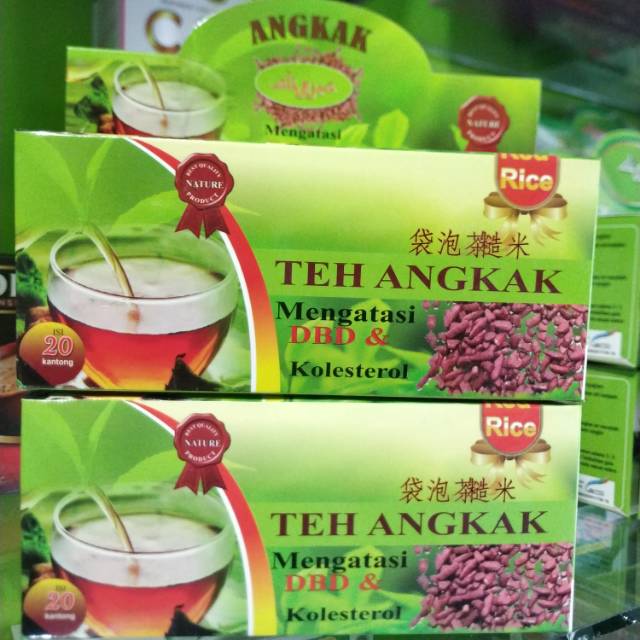 Jual Teh Angkak celup isi 20 kantong Asli Original | Shopee Indonesia