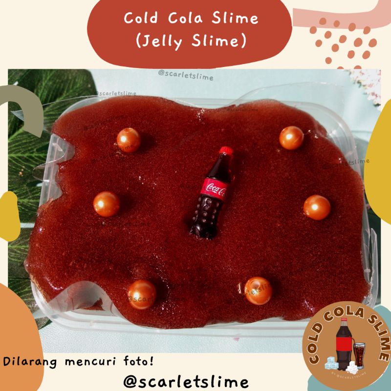 Jual Cold Cola Slime/Jelly Slime | Shopee Indonesia