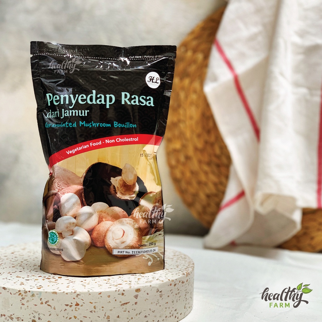 Jual HL Kaldu Jamur Vegetarian / Penyedap Rasa Jamur Non MSG | Shopee ...