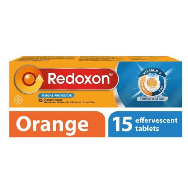 Jual REDOXON CDR TRIPLE ACTION SUPPLEMENT VITAMIN C RASA JERUK 15 Tab ...