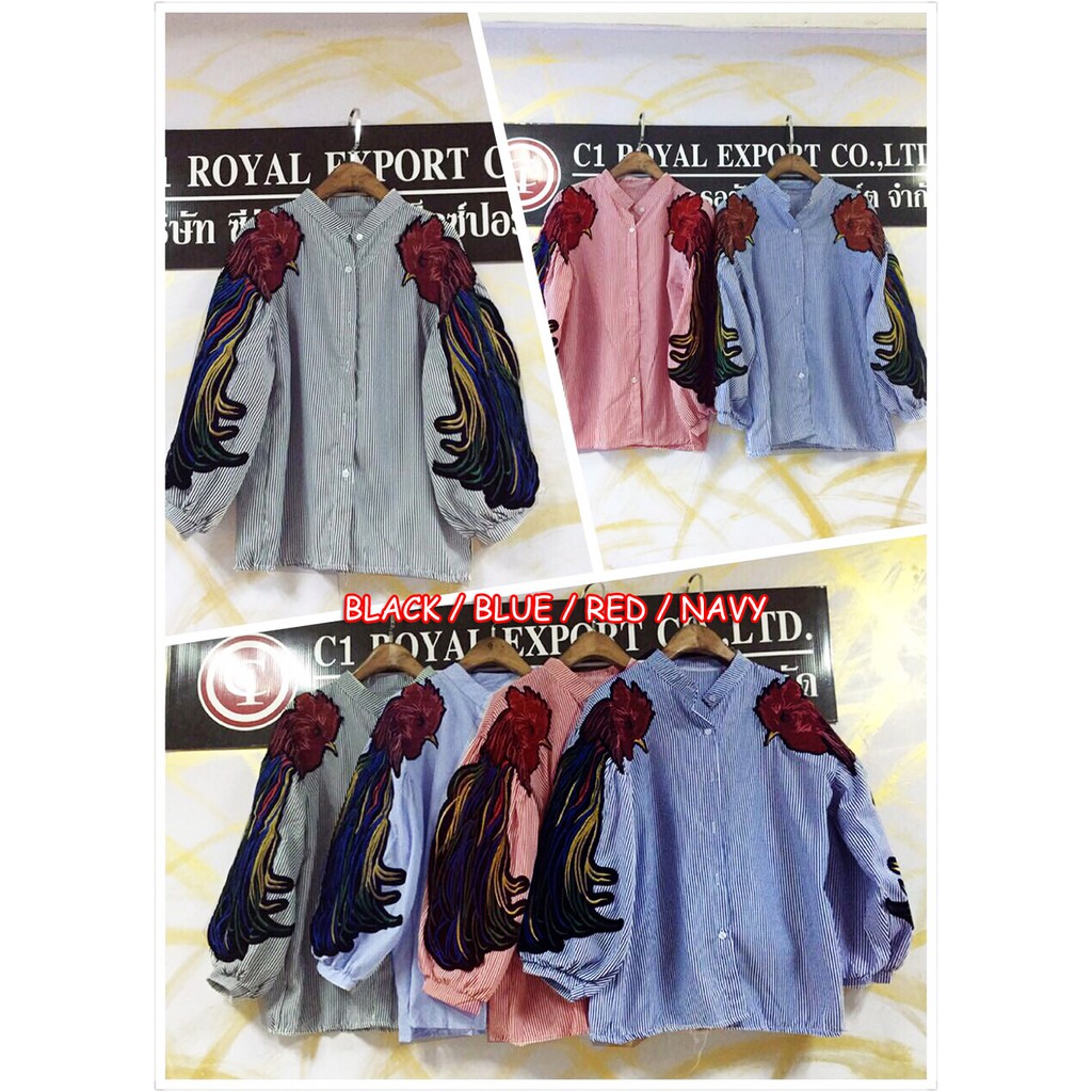 Jual Baju Bigsize - Kemeja Import Bangkok BKK059 | Shopee Indonesia