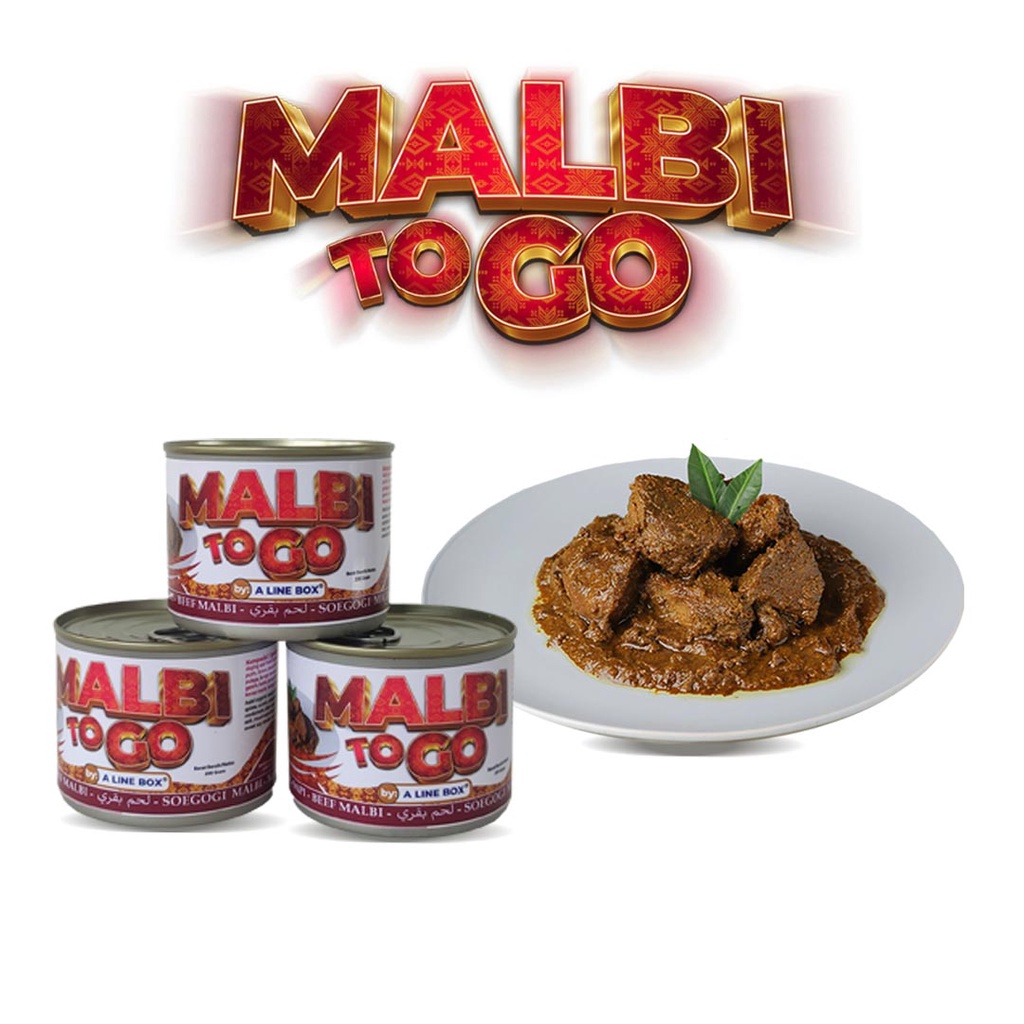 Jual Daging Malbi ALINEBOX Kaleng Khas Palembang - Malbi To Go A Line ...