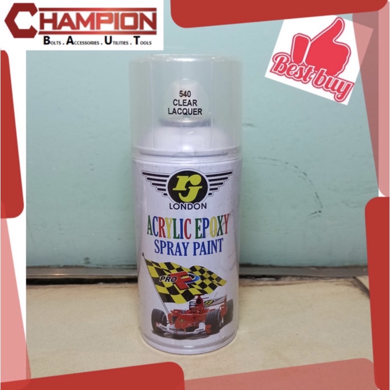 Jual Cat Semprot RJ Spray Paint Clear Pernis Coating Transparan 300cc ...