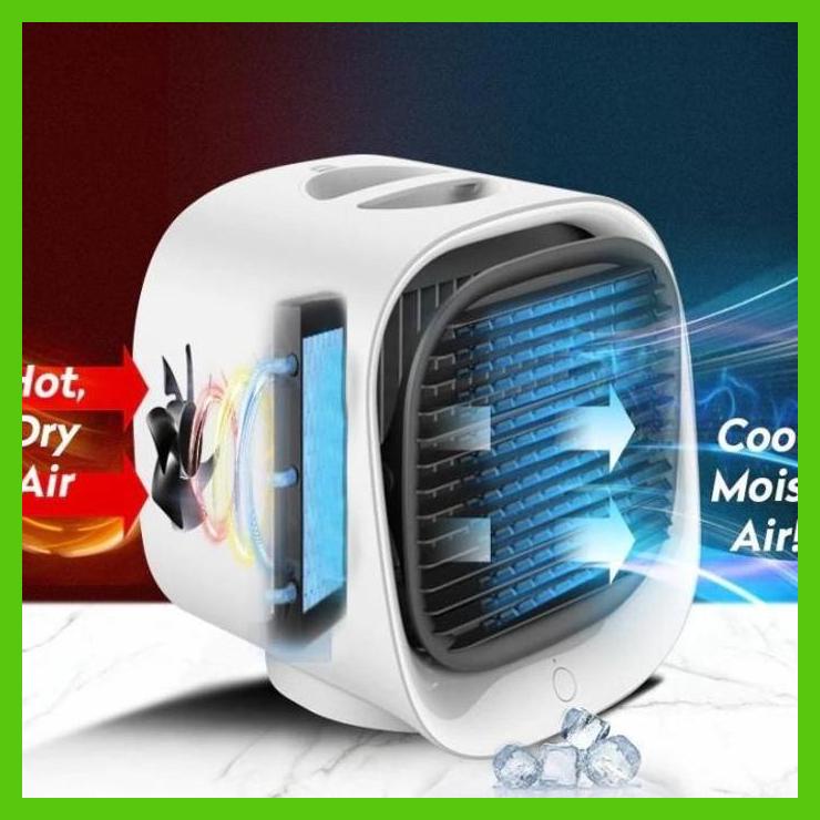 Jual AC MINI PORTABLE DESK WATER MISTING COOLING AIR CONDITIONER FAN ...