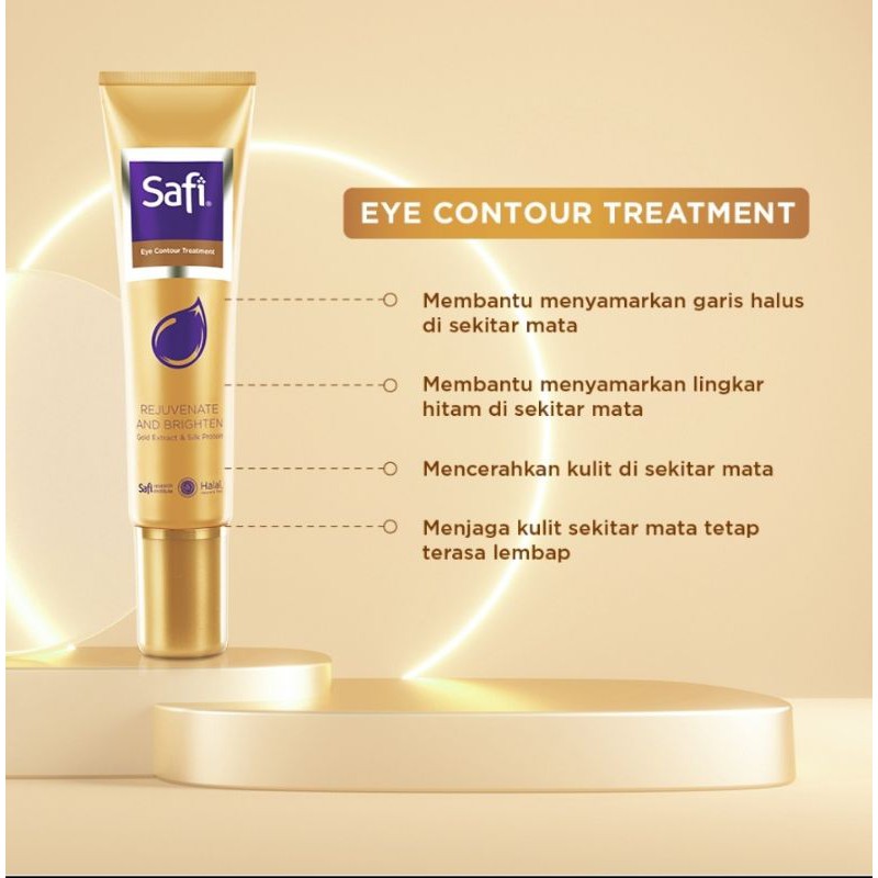 Jual Safi Age Defy Eye Contour Treatment Cream 15gr(bc expired ...