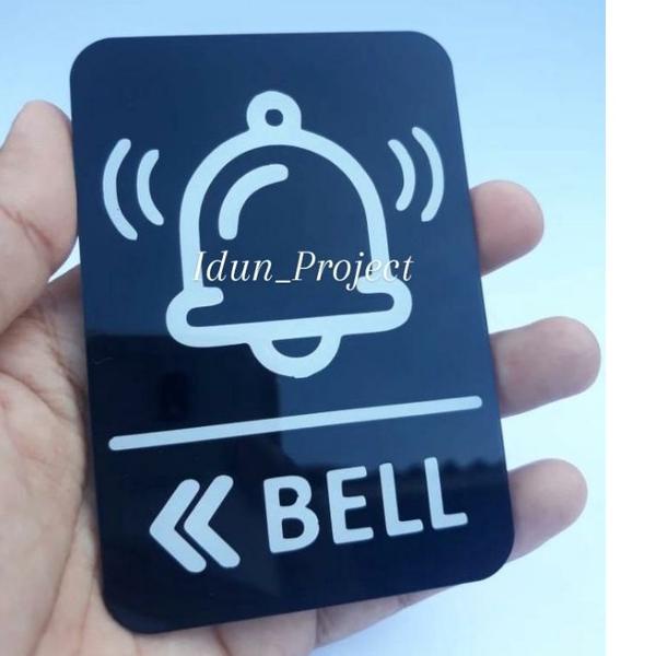 Jual 『Premium』 BELL/BELL RUMAH/SIGN BOARD/TANDA BELL/TULISAN BELL ...