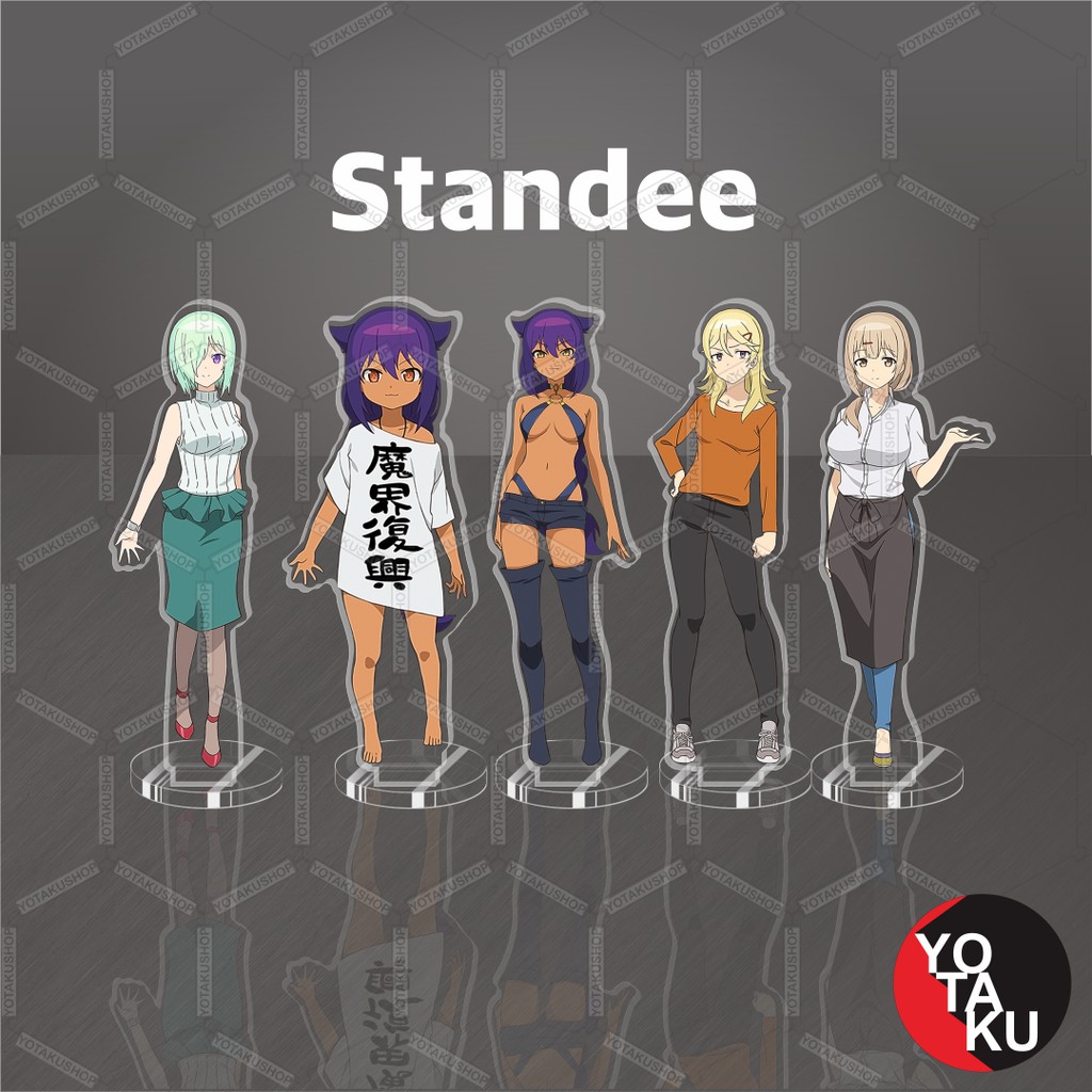 Jual Standee Besar Figure Anime Akrilik Jahy-sama wa Kujikenai! STB5701 ...