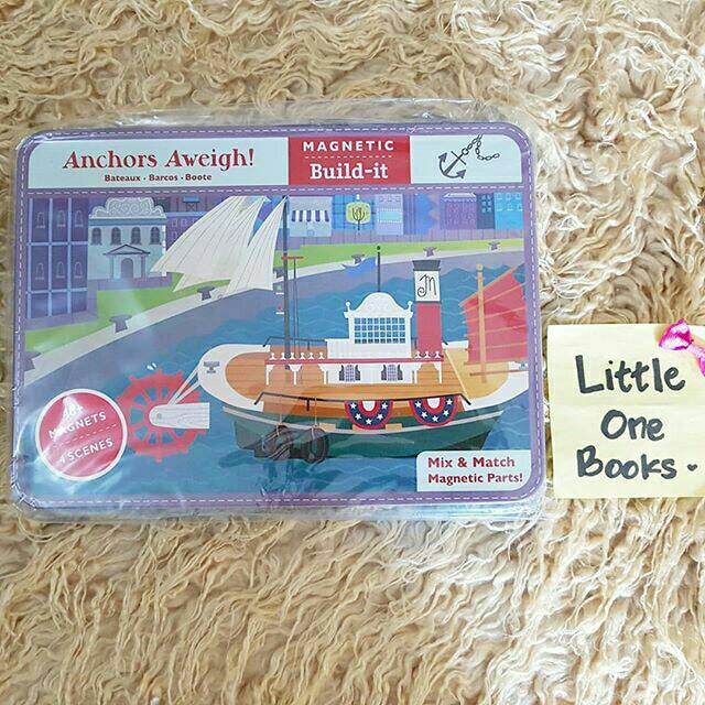 Jual Anchors Aweigh- magnetic build it / magnet book / buku magnet ...