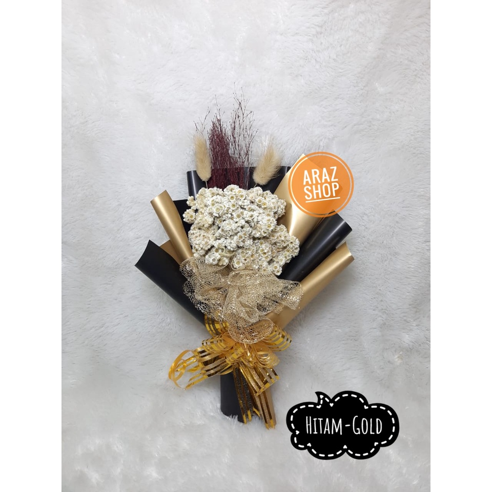 Jual buket bunga wisuda bunga asli bucket flower hand bouquet bunga ...