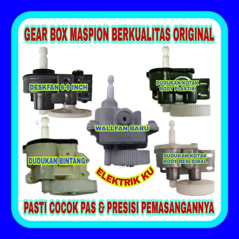 Jual GEAR BOX KIPAS MASPION DUDUKAN BINTANG 12-16 INCH KW1 ORIGINAL ...