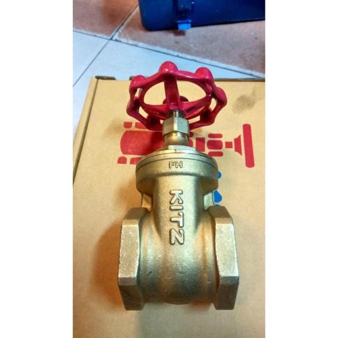 Jual Gate Valve Kitz Kuningan 3 Inch | Shopee Indonesia