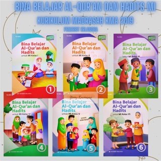 Jual BINA BELAJAR AL -QURAN DAN HADIS KELAS 1/2/3/4/5/6 MI/SD K19 ORIGINAL ERLANGGA | Shopee ...