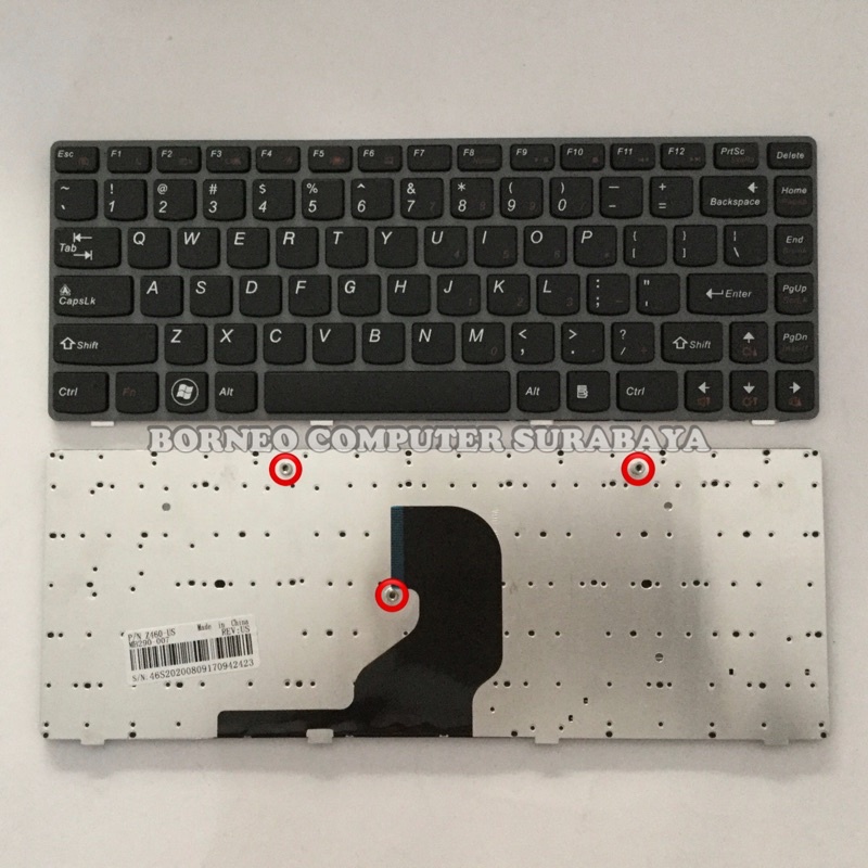 Jual KEYBOARD LENOVO Z460 | Shopee Indonesia