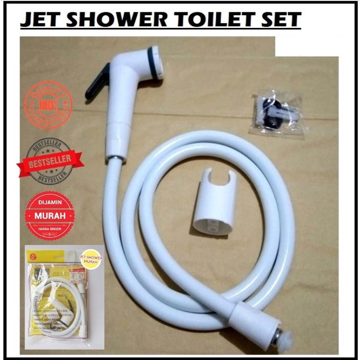 Jual JET SHOWER KLOSET / BIDET SHOWER / JET WASSER KLOSET PLASTIK PVC MURAH | Shopee Indonesia