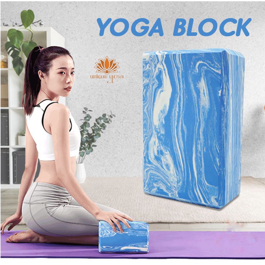 Jual Yoga Block Murah / Block Foam Yoga / Block Yoga Corak Marble ...