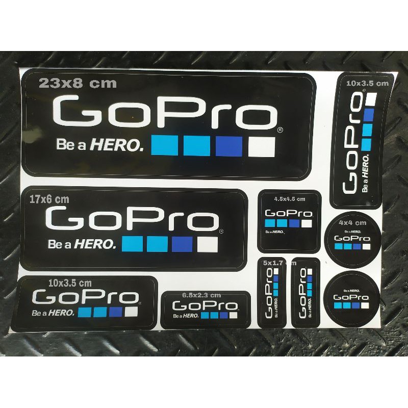 Jual Sticker Kit Stiker Set GoPro | Shopee Indonesia