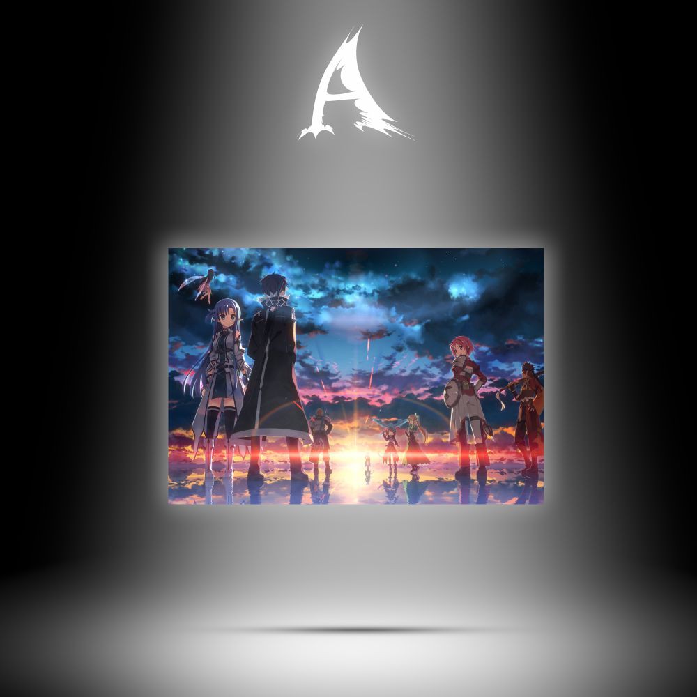 Jual POSTER A3+ HD FREE LAMINASI GLOSY DAN STICKER - SWORD ART ONLINE ...