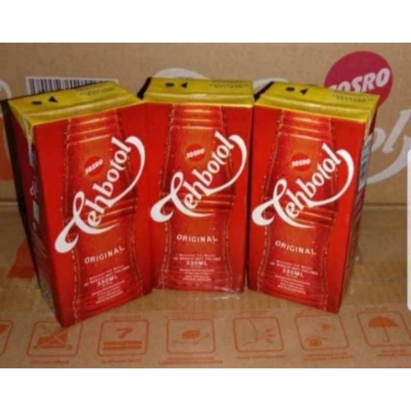 Jual teh sosro kemasan kotak 330ml 1 dus isi 24 | Shopee Indonesia