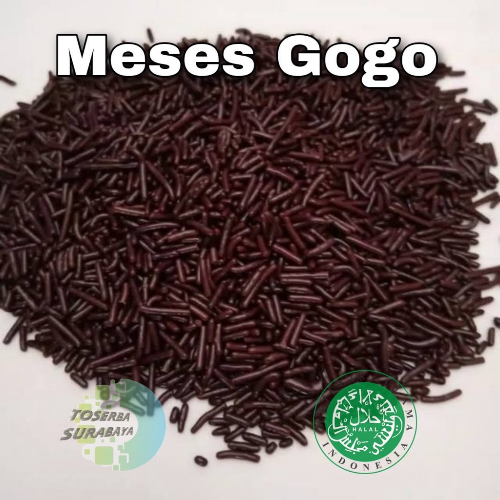 Jual MESES GOGO (DORE) 250gr / Meses Coklat / Meises Cokelat Butir ...