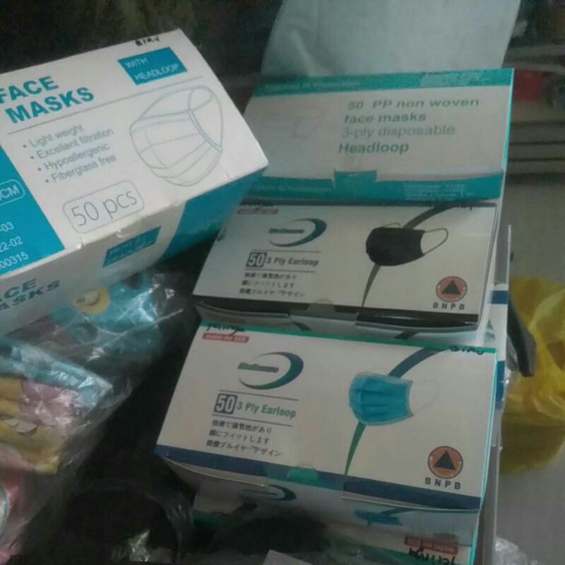 Jual Masker Non Medis Telinga dan Hijab isi 50 Pcs | Shopee Indonesia