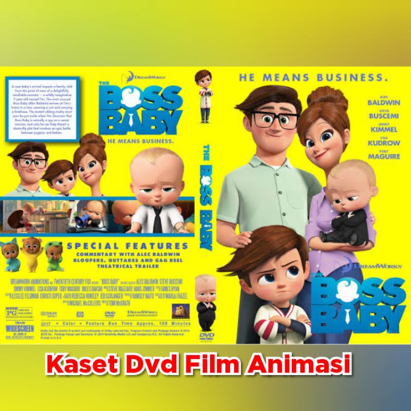 Jual Kaset Film Animasi - BOSS BABY - kualitas ORI | Shopee Indonesia