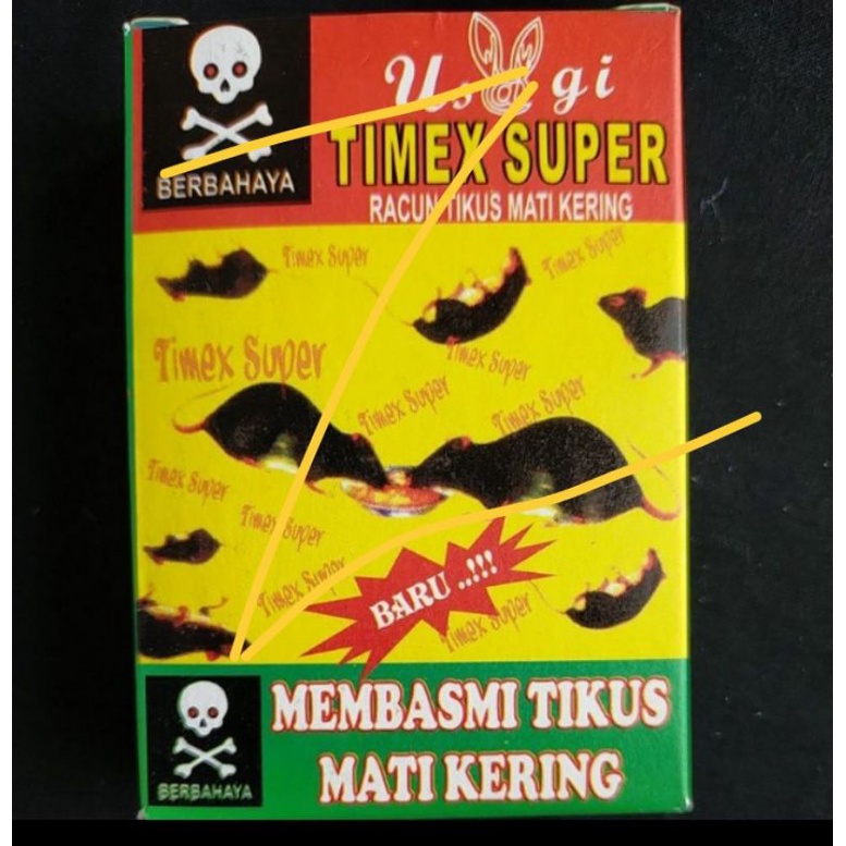 Jual temix super / racun tikus dan celeng mati kering / kemasan pabrik ...