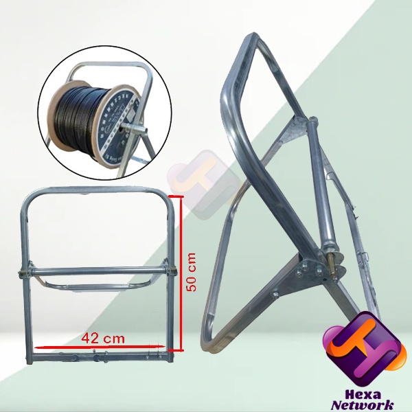 Jual Roller Cable FO rack NO Tire with Bearing|Tool Alat Tarik Kabel ...