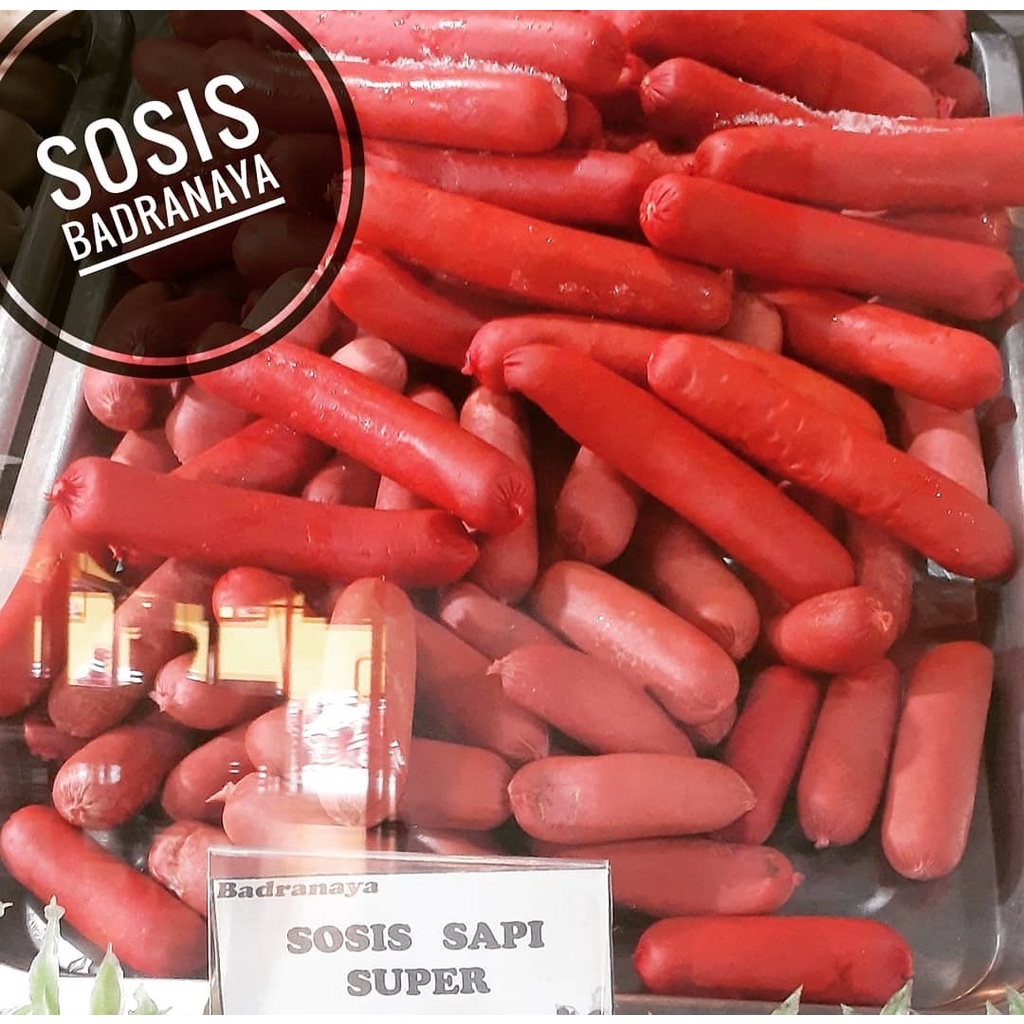 Jual READY BEKASI 25 MAY 2024 - SOSIS SAPI SUPER 1 KG BADRANAYA BANDUNG ...