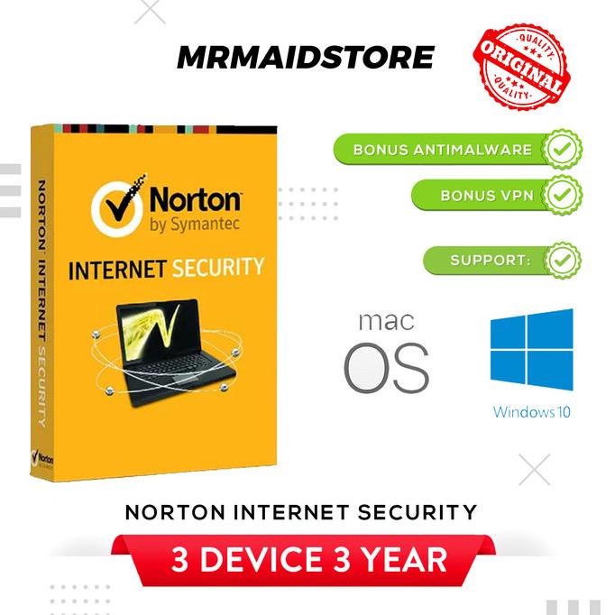 Jual Norton Internet Security 3 PC 3 Tahun | Shopee Indonesia