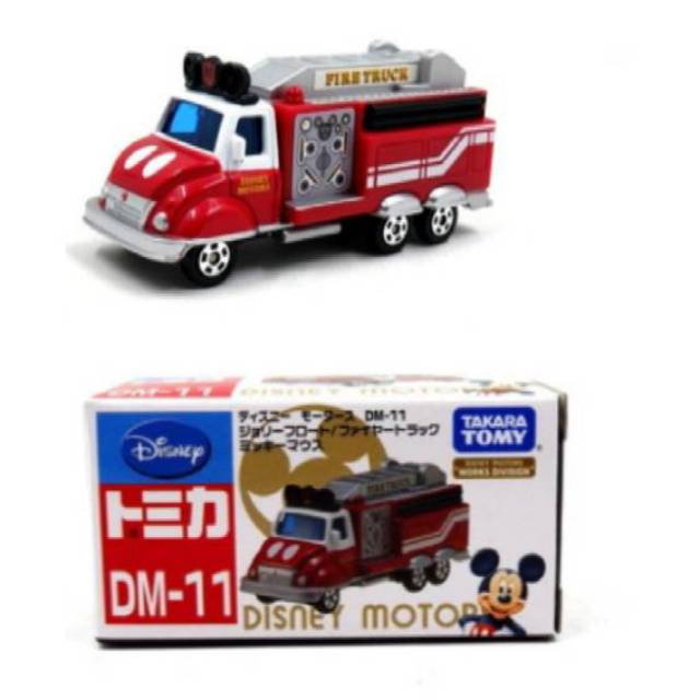 Jual Tomica DM-11 Jolly Float Fire Truck Mickey Mouse Promo /Tomica mobil pemadam kebakaran ...