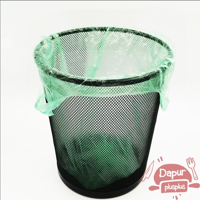 Jual TEMPAT SAMPAH JARING BESI HITAM / TONG SAMPAH BESI / WASTE BASKET ...