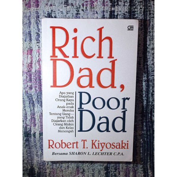 Jual Rich dad poor dad preeloved book | Shopee Indonesia