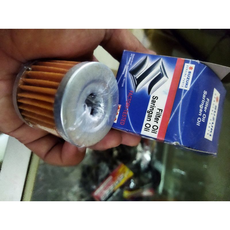Jual oil filter smash filter oli thunder satria fu | Shopee Indonesia