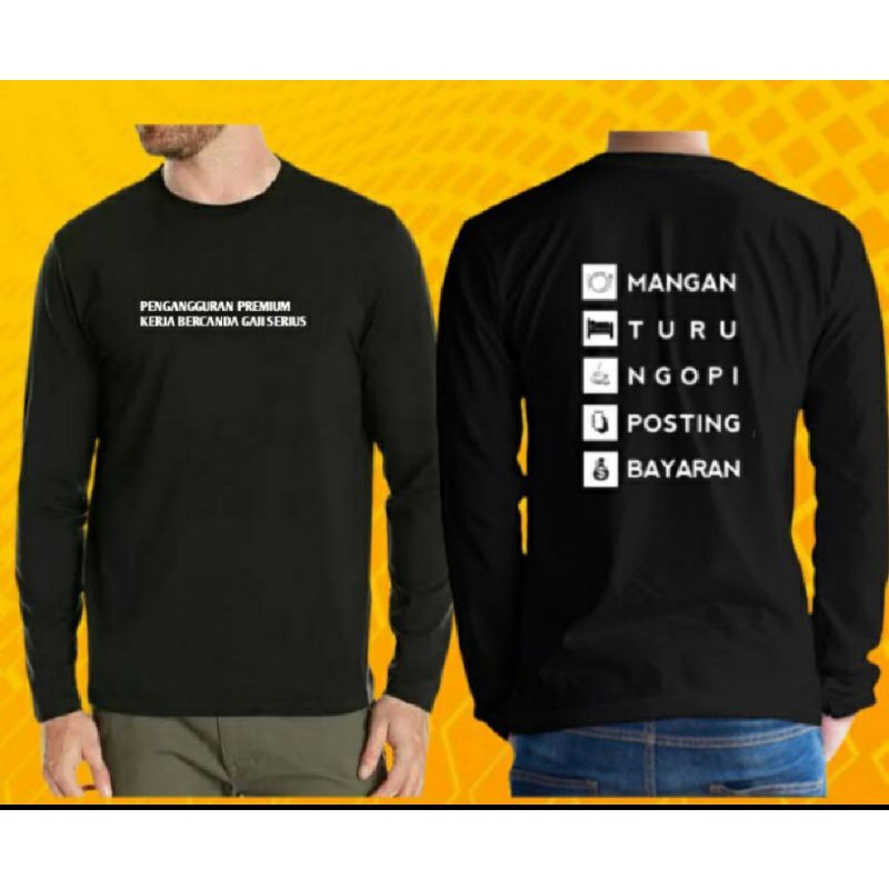 Jual KAOS MANGAN TURU NGOPI POSTING BAYARAN LENGAN PANJANG | Shopee ... Jual KAOS MANGAN TURU NGOPI POSTING BAYARAN LENGAN PANJANG | Shopee ...