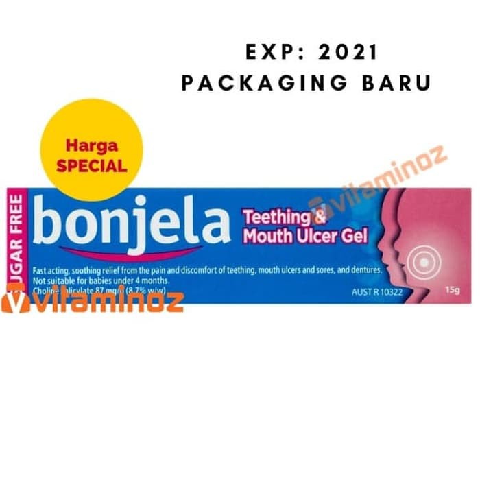 Jual Bonjela Teething Gel - 15 g / Gel Pertumbuhan Gigi | Shopee Indonesia