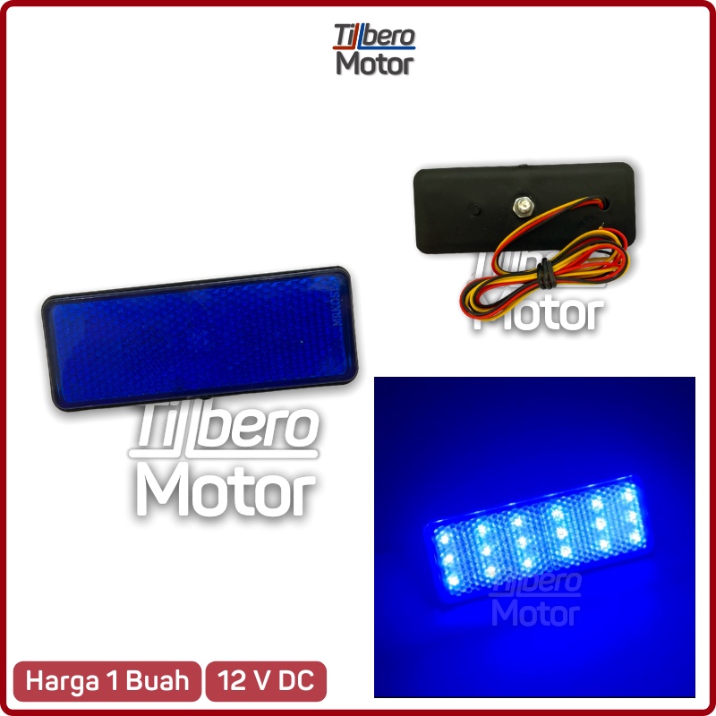 Jual Lampu Rem LED Stop Tambahan Variasi Diam Kedip / Lampu Mata Kucing ...