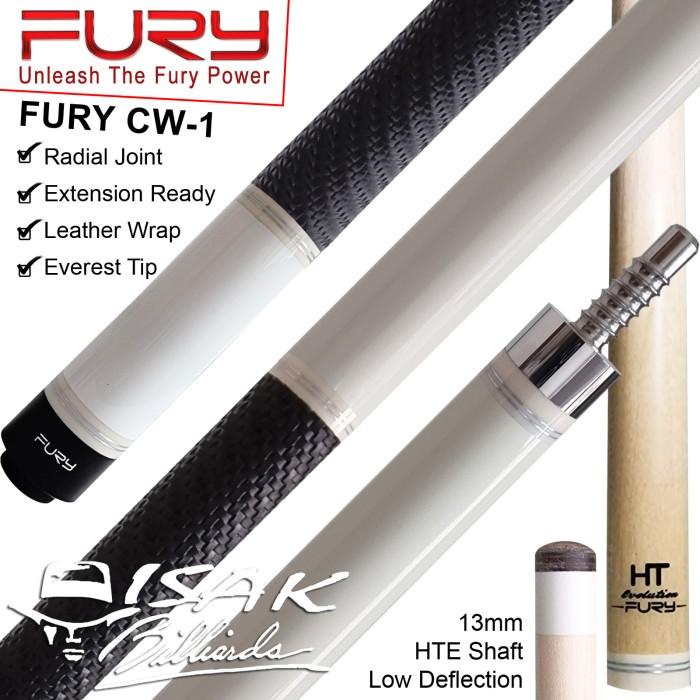 Jual Fury CW-1 Cue - Leather Wrap - Billiard Stick Biliar Low ...