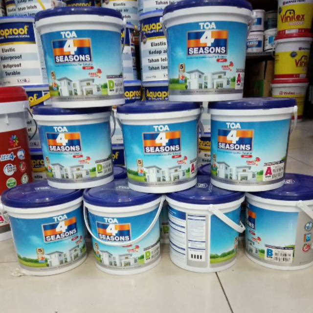 Jual Cat tembok exterior TOA paint | Shopee Indonesia