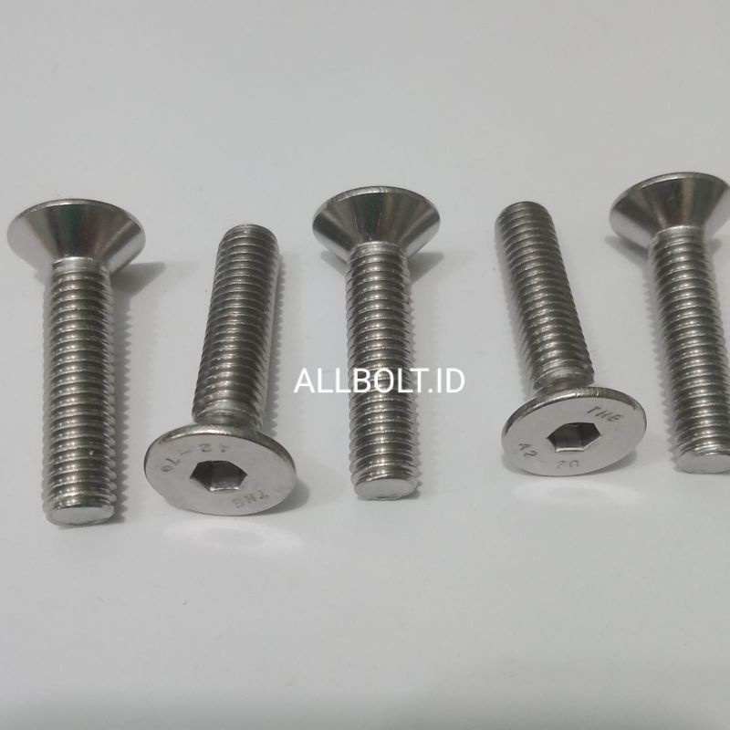 Jual Baut JF L stainless baut 12/8mm x 35mm (2biji) | Shopee Indonesia