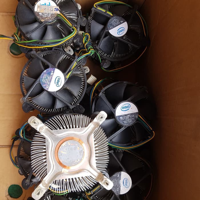 Jual Fan Processor Intel Original Tembaga Kuningan Socket LGA 775 ...