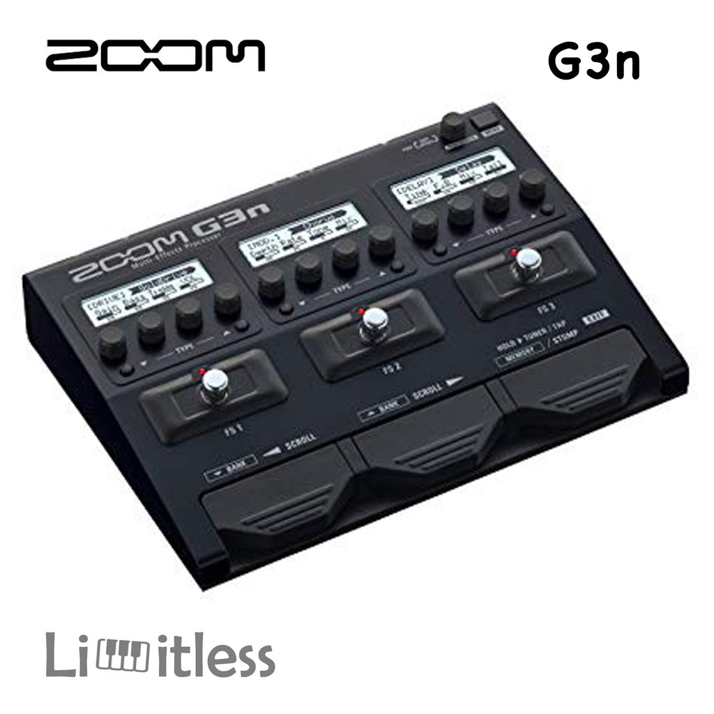 Jual Efek Gitar ZOOM G3n Multi Effects Processor Garansi Original | Shopee Indonesia