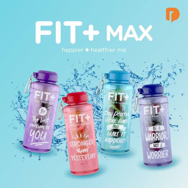 Jual NEW!! Botol Minum Fit+ Infused Bottle 1150ml | Shopee Indonesia