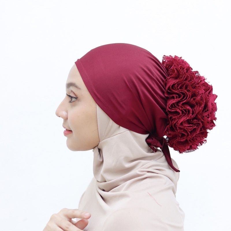 Jual CIPUT JILBAB TURKI INNER HIJAB DALEMAN KERUDUNG RENDA | Shopee ...