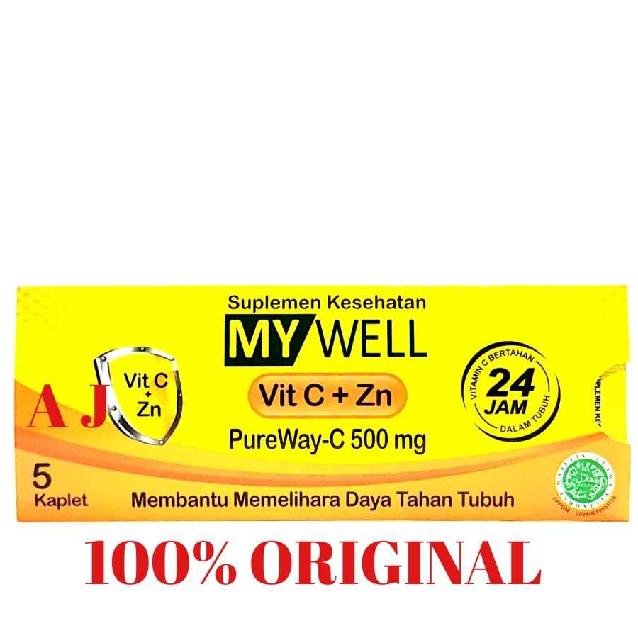 Jual My Well Vitamin C + Zn | Shopee Indonesia