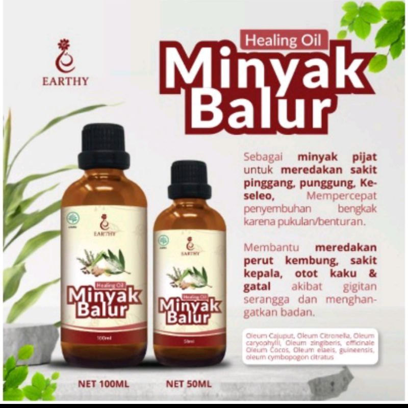 Jual Minyak balur Earthy (Healing oil) | Shopee Indonesia