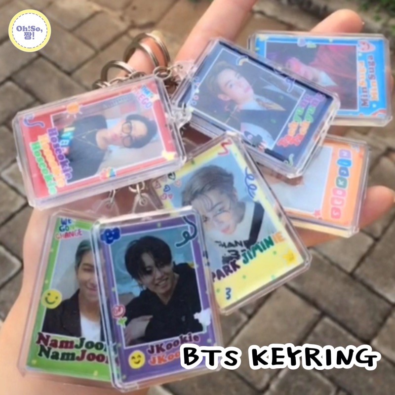 Jual BTS DYNAMITE CLEAR KEYRING KEYCHAIN GANTUNGAN KUNCI | Shopee Indonesia